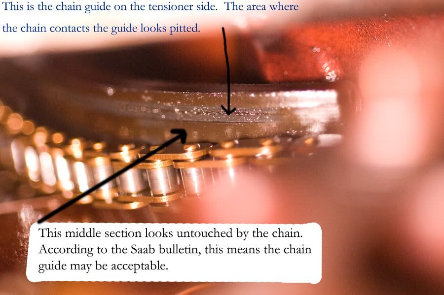 Timing chain guides (when to replace) | SaabCentral Forums
