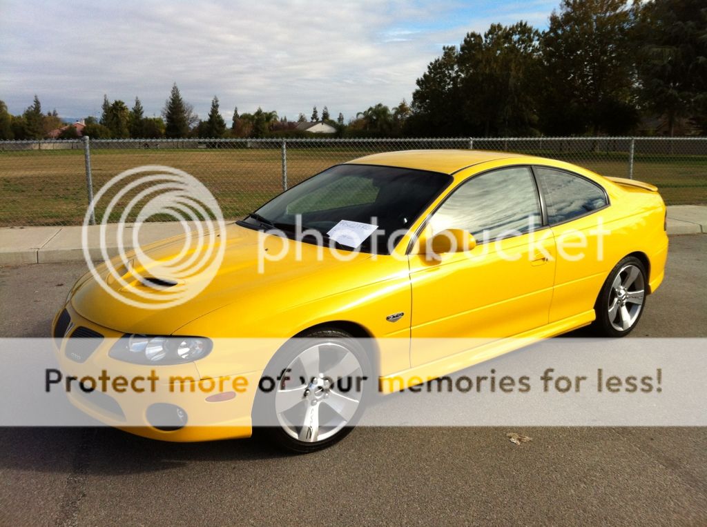2005 A4 Yellow Jacket Modded- California | LS1GTO Forums